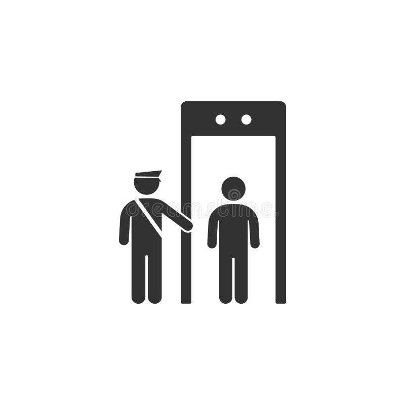 Security Check Icon. Element of Airport Icon for Mobile Concept and Web ...