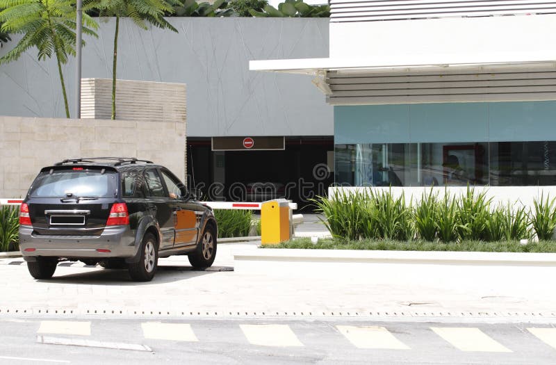 Security checkpoint stock photo. Image of guardhouse - 12518780