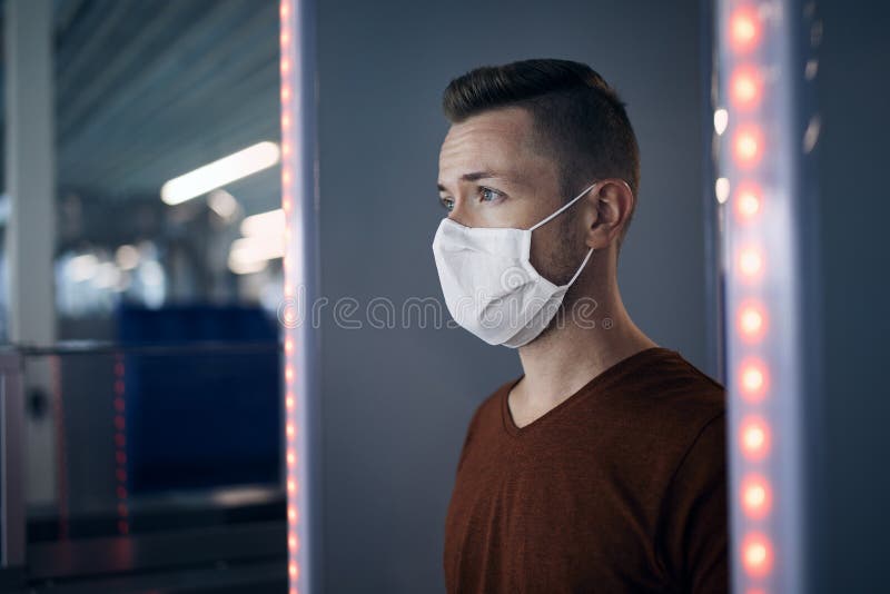 Security Checkpoint at Airport Stock Photo - Image of area, control ...