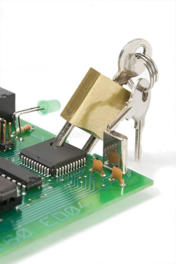 Security chip stock image. Image of industry, backup, level - 6788287
