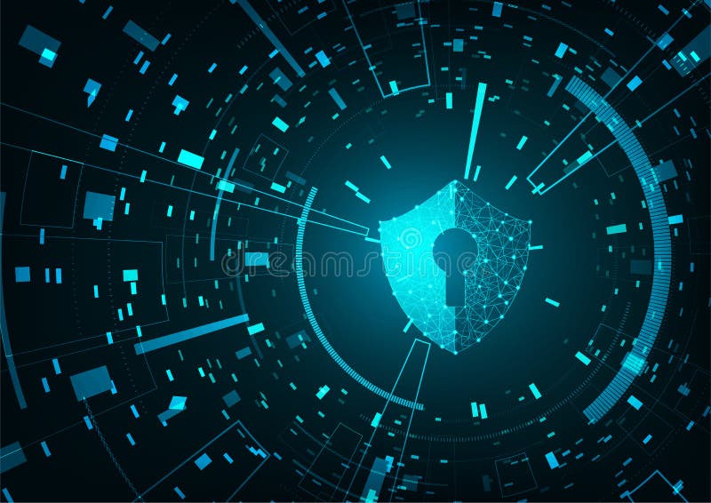 Security concept stock vector. Illustration of internet - 119850646