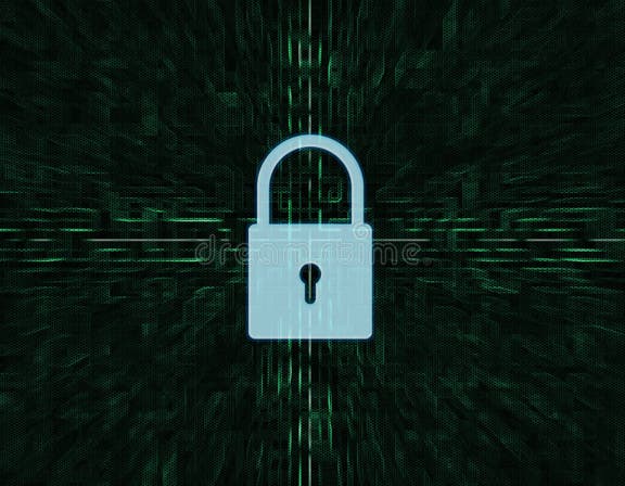 Security concept stock illustration. Illustration of hacker - 30765042