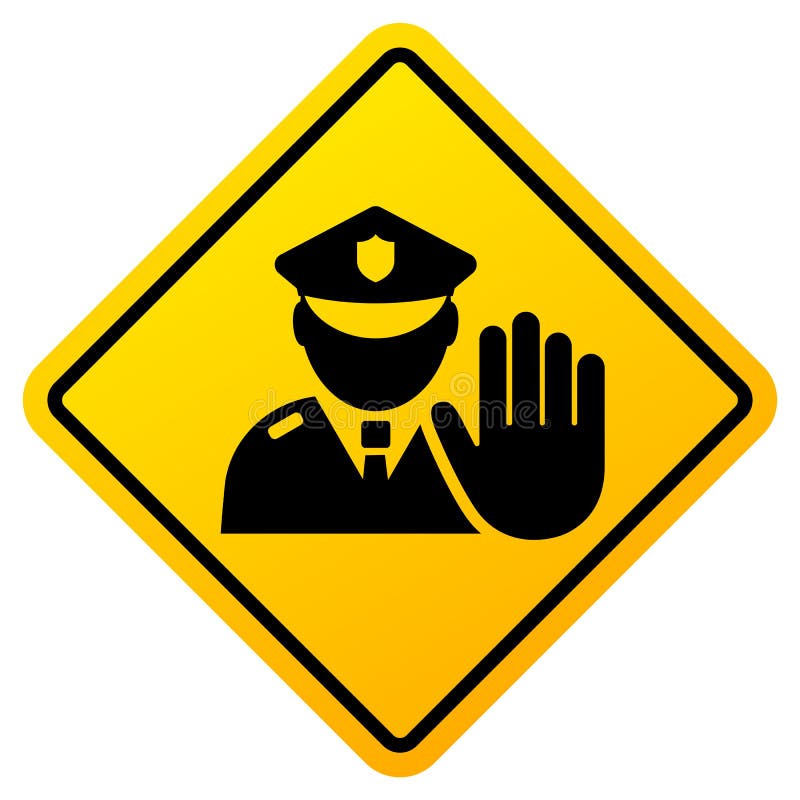 Security Control, Stop Sign Stock Vector - Illustration of isolated ...