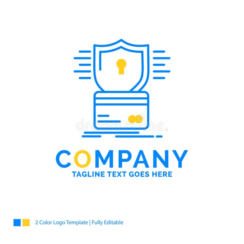 Security, Credit Card, Card, Hacking, Hack Blue Yellow Business Stock ...