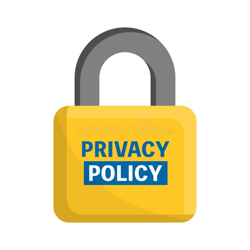 Security Cyber Digital Concept. Privacy Policy, Safety Lock and Data ...