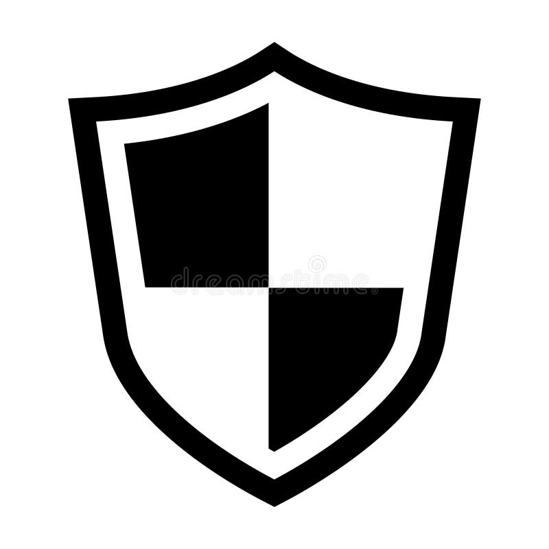 Security defense icon stock vector. Illustration of safety - 284064703