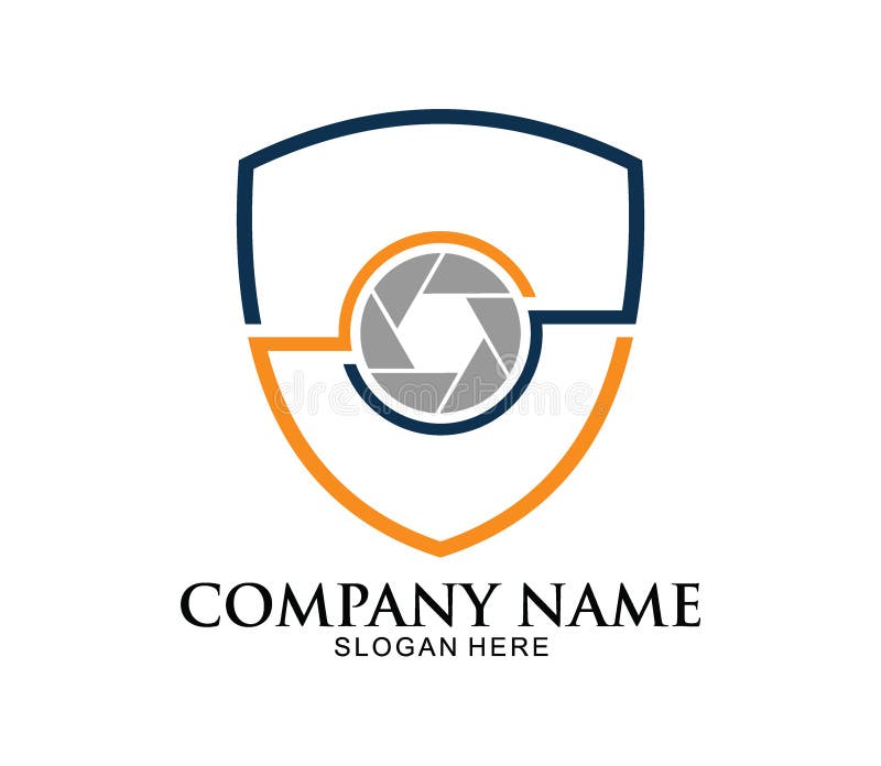 Security and Defense System Icon Vector Logo Design Template Stock ...