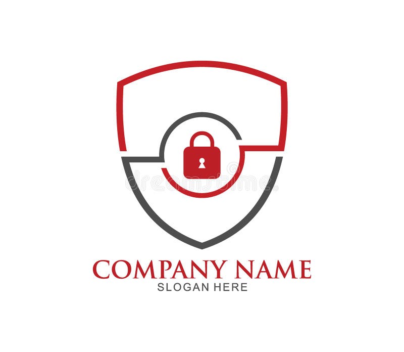 Security and Defense System Icon Vector Logo Design Template Stock ...