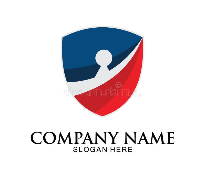 Security and Defense System Icon Vector Logo Design Template Stock ...