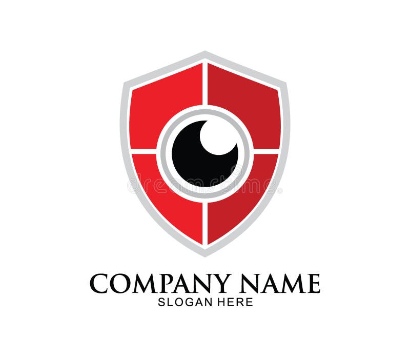 Security and Defense System Icon Vector Logo Design Template Stock ...