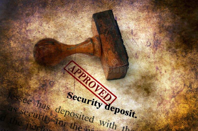Security deposit stock image. Image of income, security - 177166745