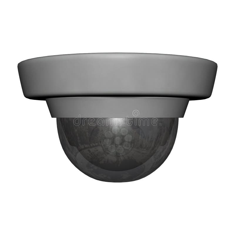 Dome Camera Icon. CCTV, Security Ceiling Video Camera, Surveillance ...
