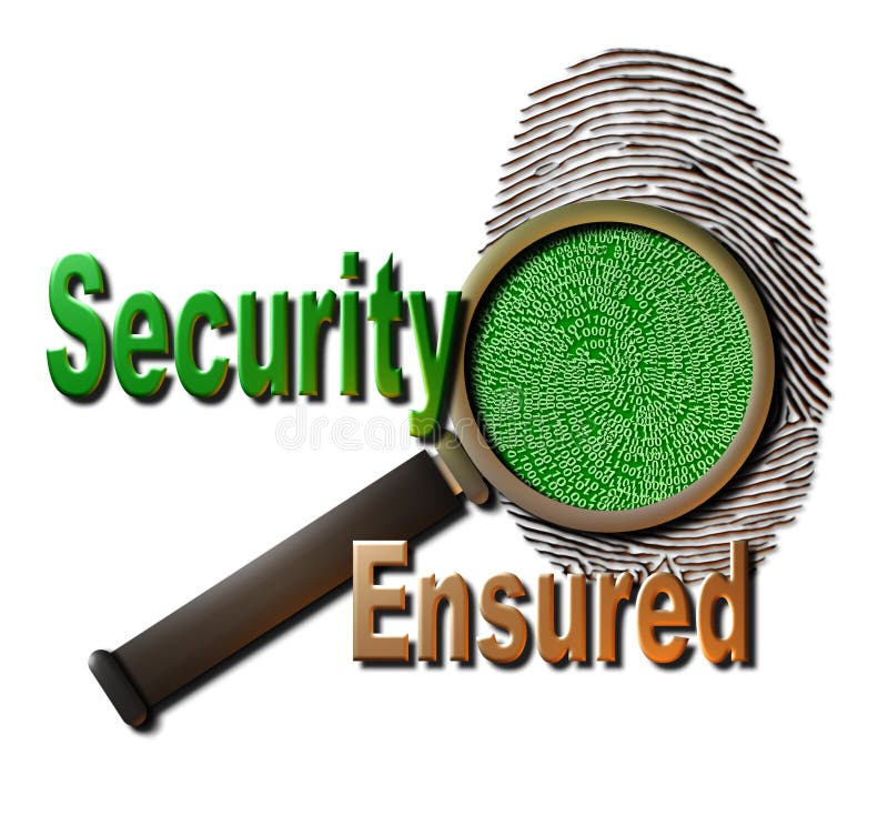 Secure Access stock illustration. Illustration of network - 47071631