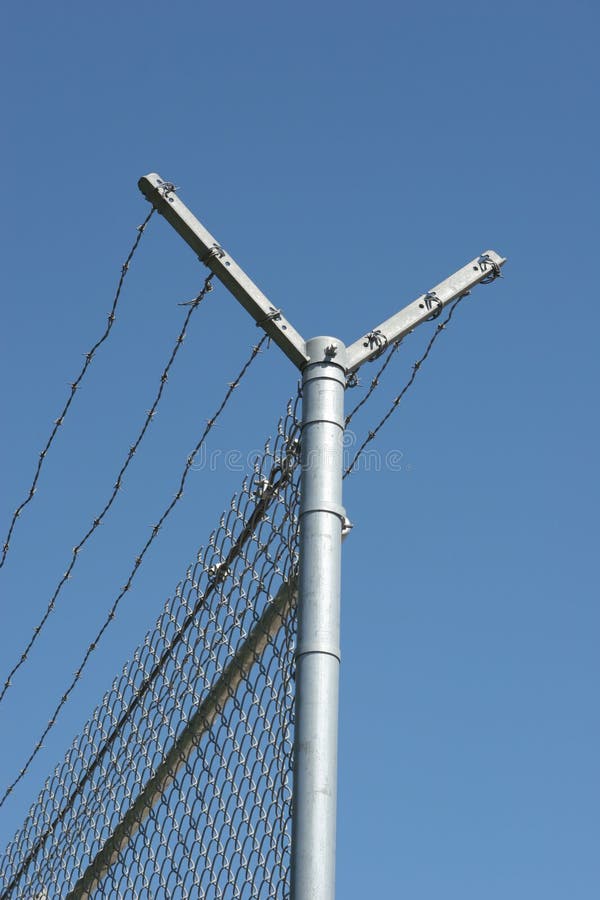 Security fence stock photo. Image of security, fence, link - 1303986