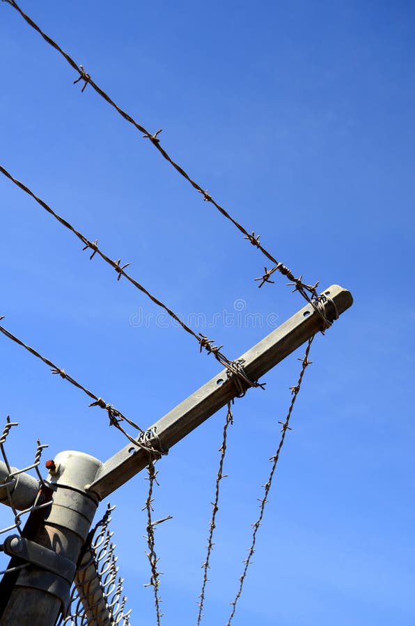 Security fence stock image. Image of wire, secure, energy - 25738645