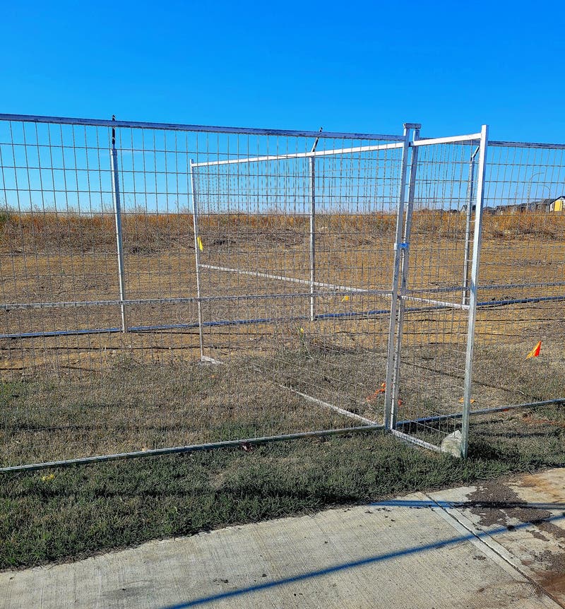 Security Fence Keep Out Saftely First Stock Photo - Image of saftely ...