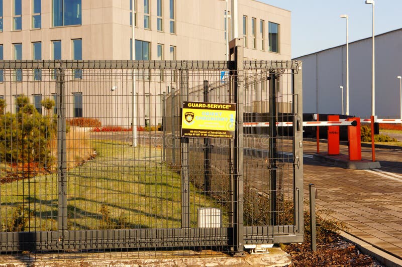 Security gate editorial photo. Image of security, transport - 48701436