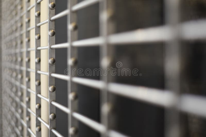Security Gate Protecting a Store Stock Photo - Image of security, gate ...