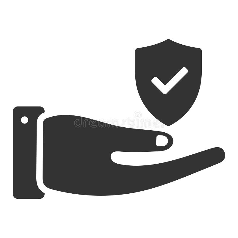Security Guarantee Icon Design Stock Vector - Illustration of donate ...