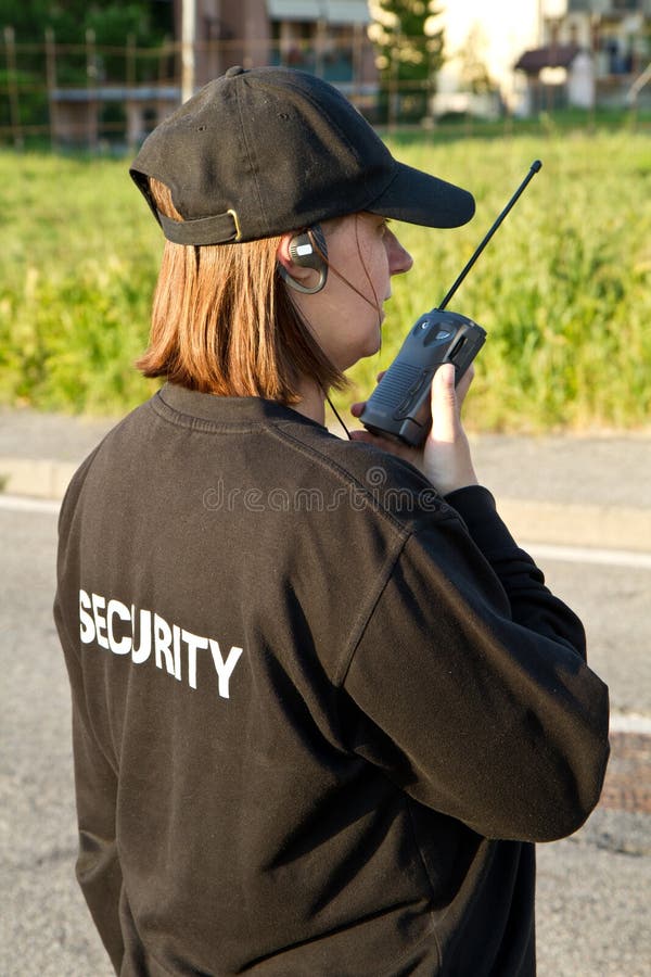 Security guard stock photo. Image of surveillance, event - 24803822