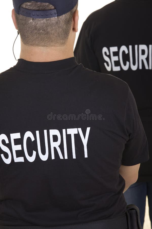 Security guard stock image. Image of surveillance, isolated - 30950281