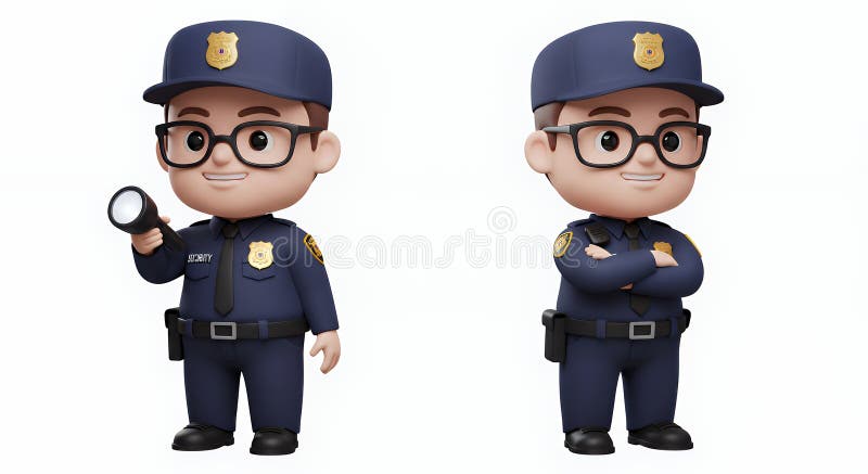 Security Guard Cartoon Stock Illustrations – 19,246 Security Guard ...