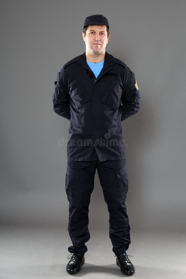 Security guard stock image. Image of service, supervision - 33568693