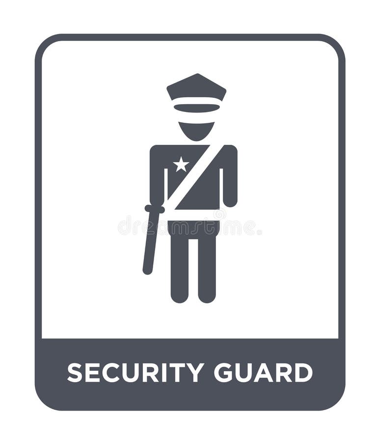 Guard Officer Police Policeman Security Icon Vector Design Stock Vector ...