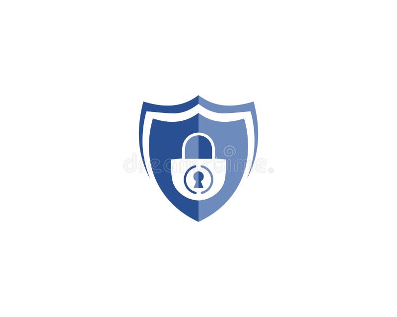 Security Guard Logo Design Icon. Security Protection Shield Symbol ...