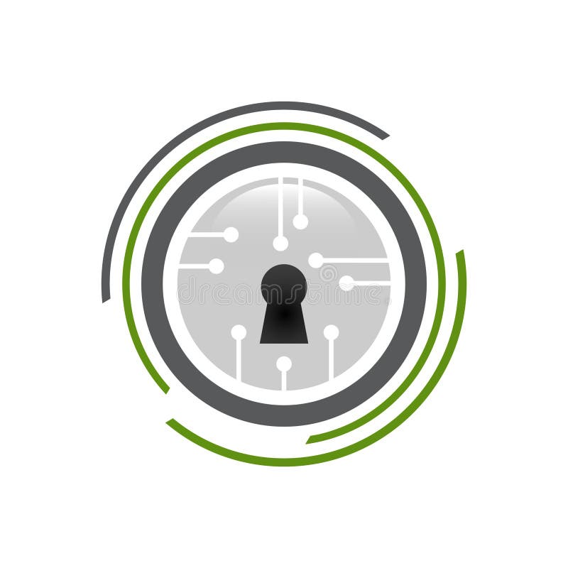 Security Guard Logo Design . Stock Illustration - Illustration of badge ...