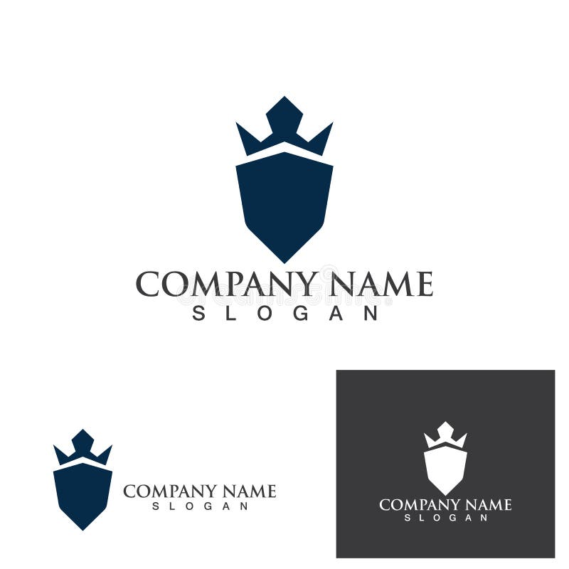 Security Guard Logo Design Vector Shield Template Stock Vector ...