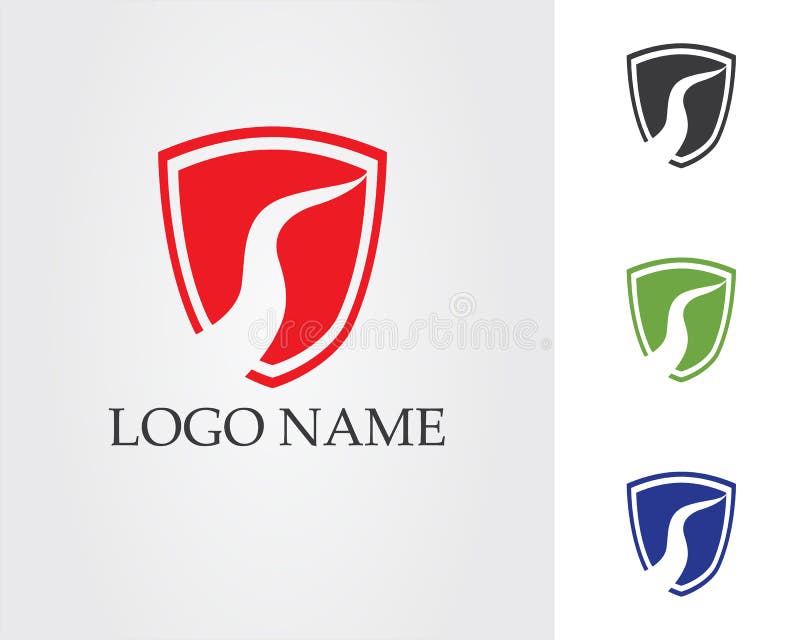 Security Guard Logo Design Vector Shield Template Stock Vector ...