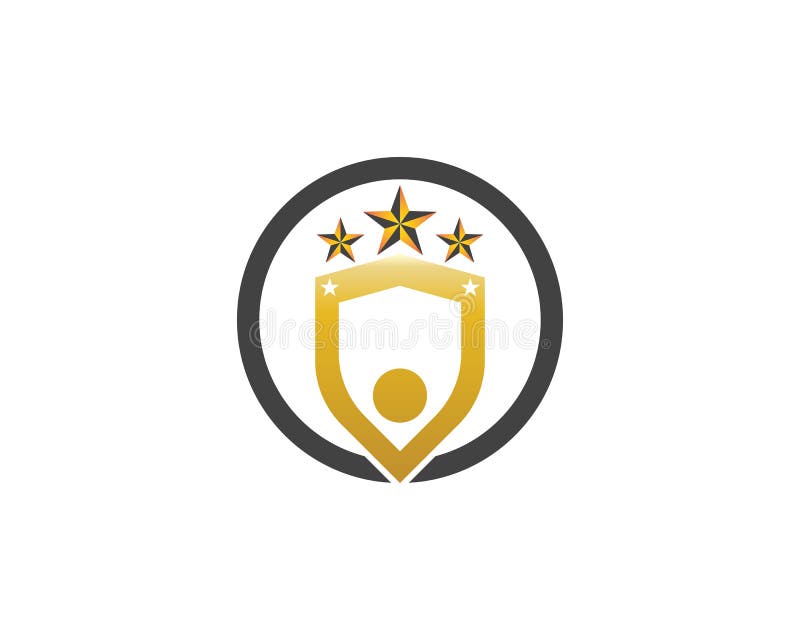 Security Guard Logo Design Vector Shield Template Stock Vector ...