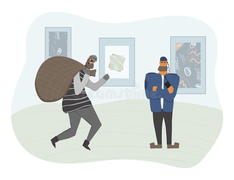 Two Security Guards Stock Illustrations – 74 Two Security Guards Stock ...