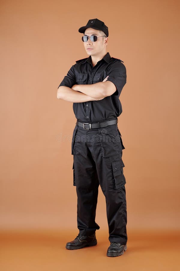 Security Guard Officer stock image. Image of lifestyles - 235765655