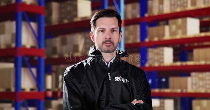 Security Guard Officer stock image. Image of shopping - 305269845