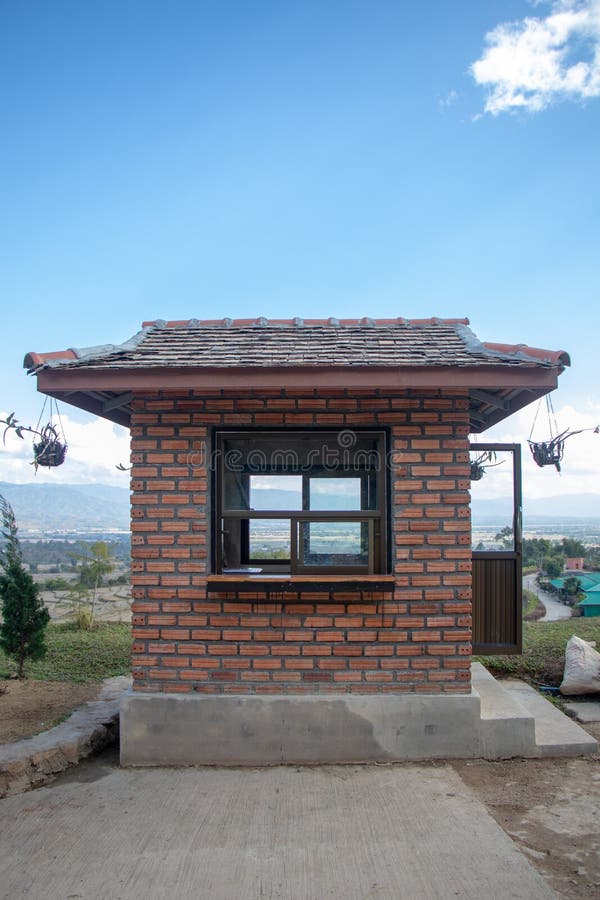 Security guard station stock image. Image of monk, ceremony - 169458333