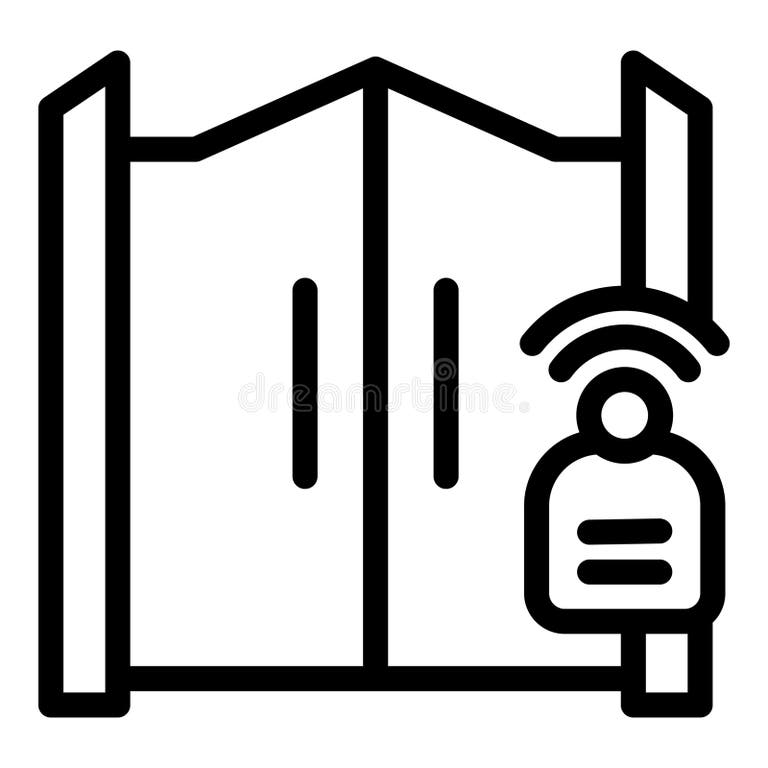 Security Guard Gate Stock Illustrations – 4,098 Security Guard Gate ...