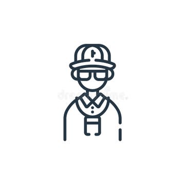 Security Patrol Icon Editable Stroke Stock Illustrations – 167 Security ...