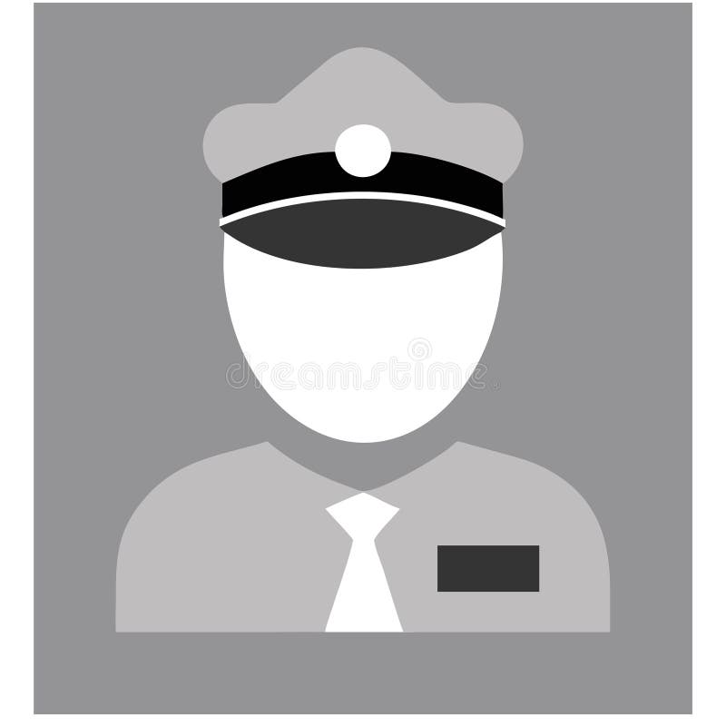 Security Guard Vector Illustration for Identification and Professional ...