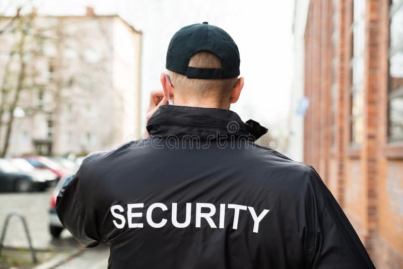 Security guard stock photo. Image of surveillance, event - 24803822