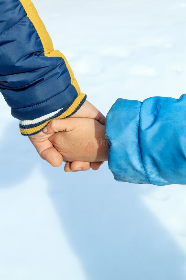 Security in the Hands of Dad Stock Photo - Image of families, body ...