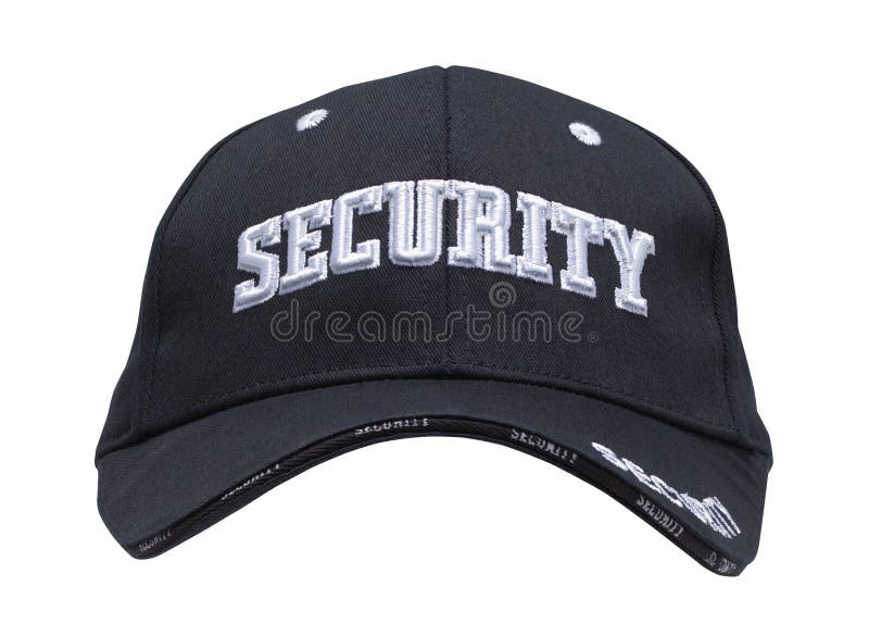 Security Hat Front stock photo. Image of front, uniform - 276716956