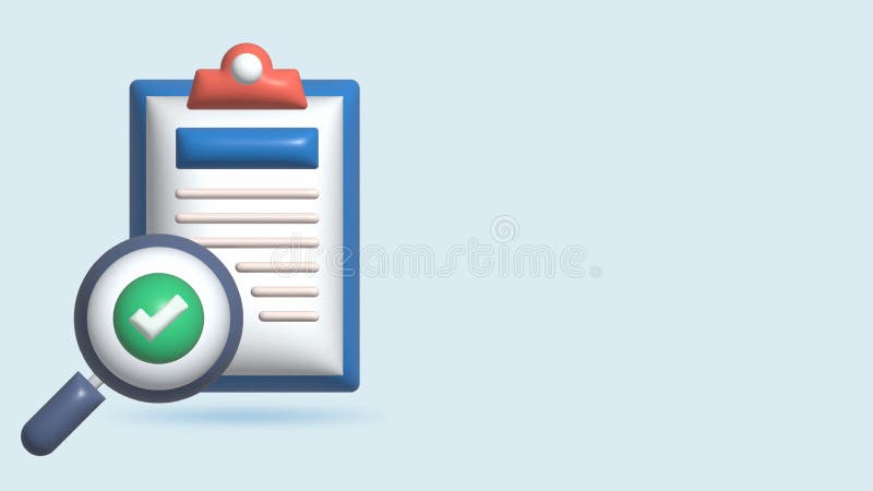 Security Icon with 3d Illustration Composition of Profile Page with ...