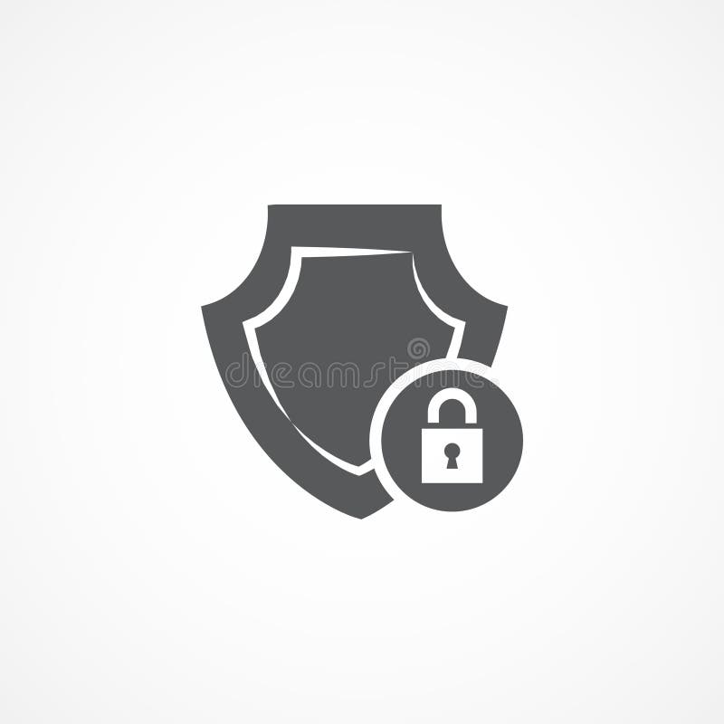 Security Icon stock vector. Illustration of flat, background - 80375299