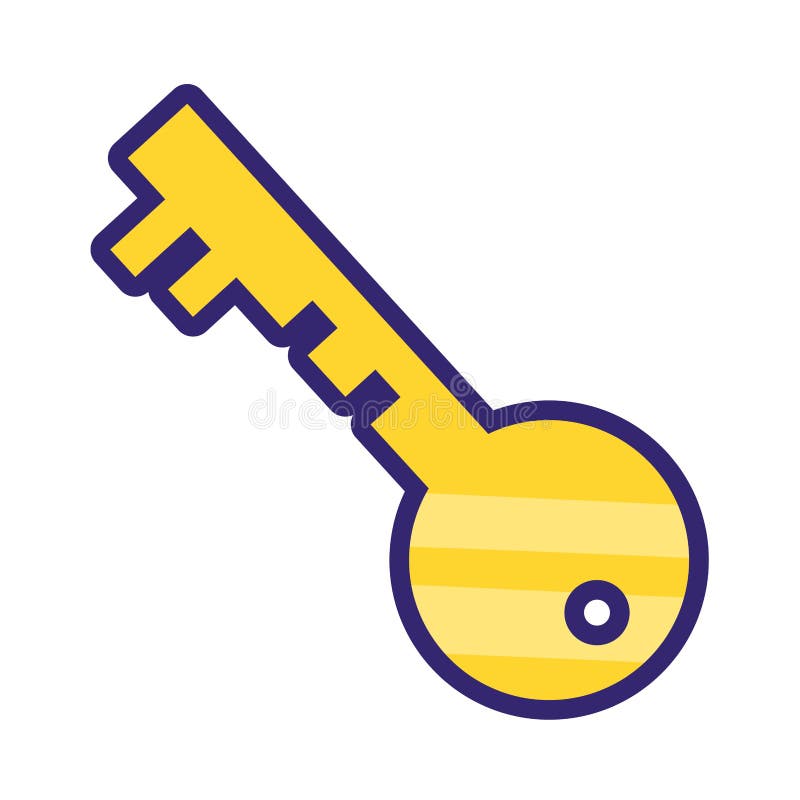 Security icon cartoon stock vector. Illustration of crime - 146256950