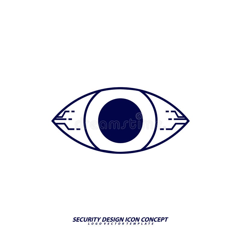 Security Icon Logo Design Vector. Protection and Security Vector Line ...