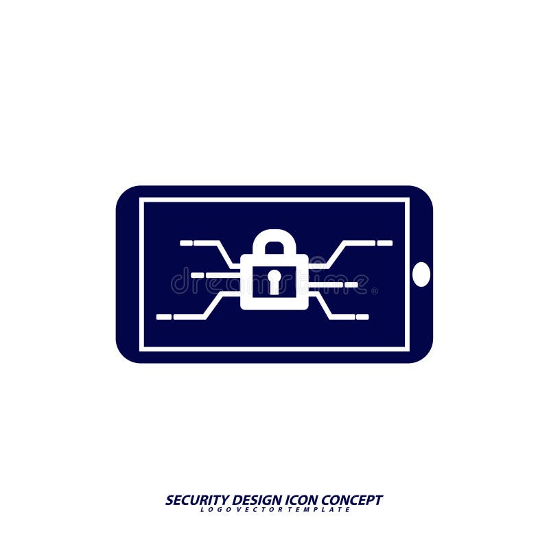 Security Icon Logo Design Vector. Protection and Security Vector Line ...