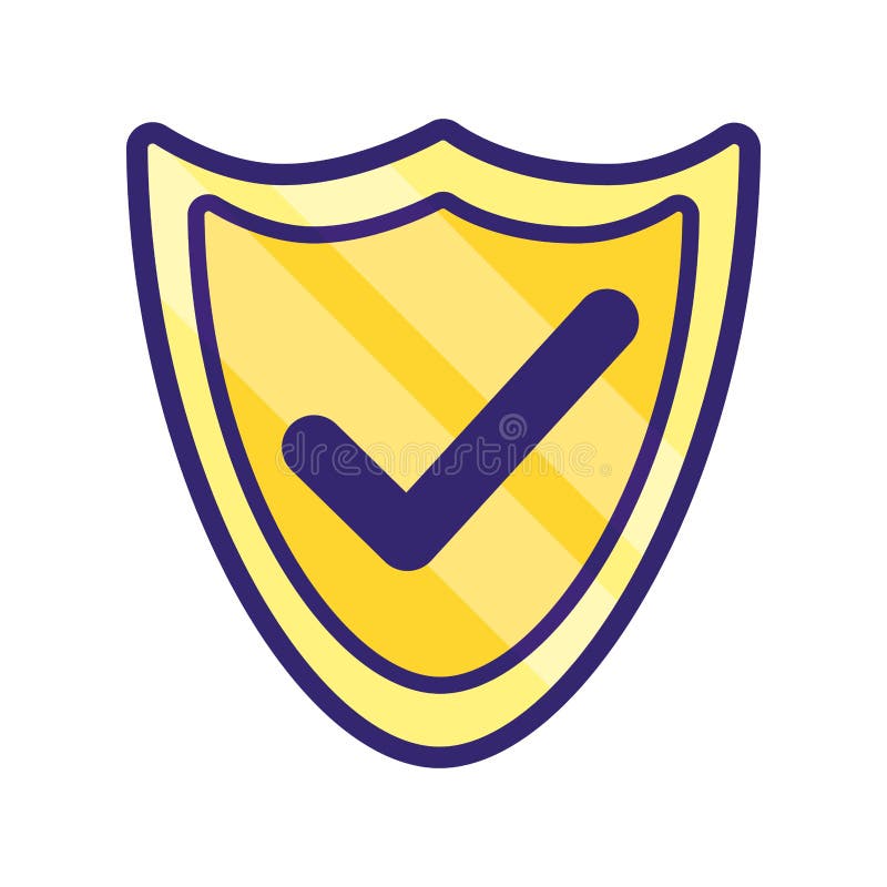 Security icon cartoon stock vector. Illustration of information - 146272429