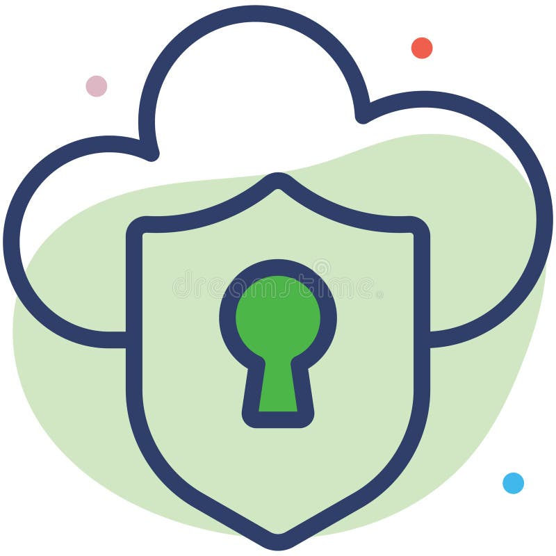 Security Icon. User Interface Vector Illustration, As a Simple Vector ...